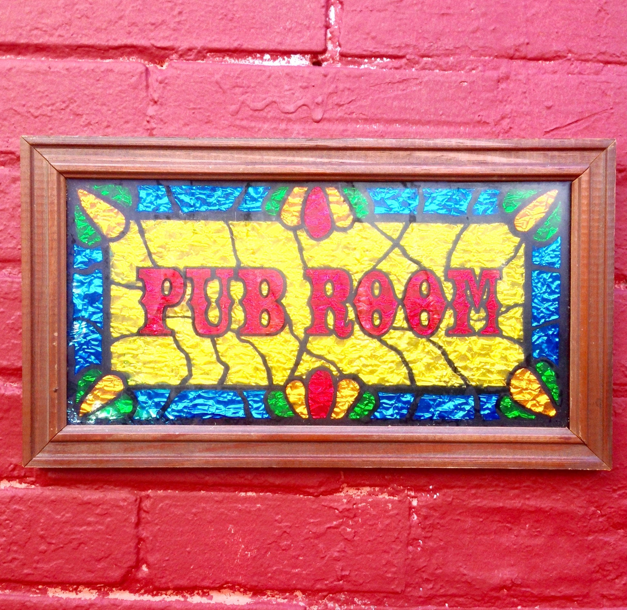 Vintage Pub Room Sign | Bar Decor Gift for Man Cave & Home – Good's Vintage